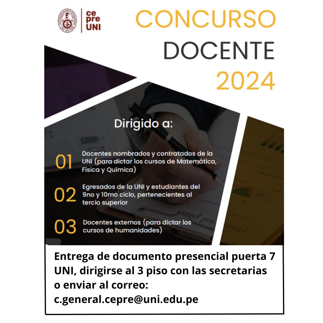 Eventos || CEPREUNI