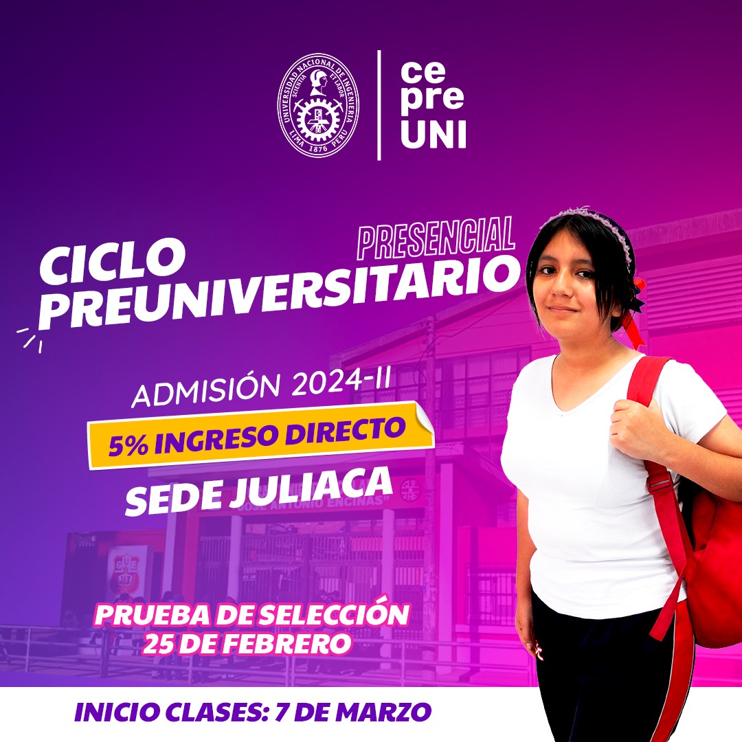 Ciclo Preuniversitario || CEPREUNI Ciclo Preuniversitario || CEPREUNI