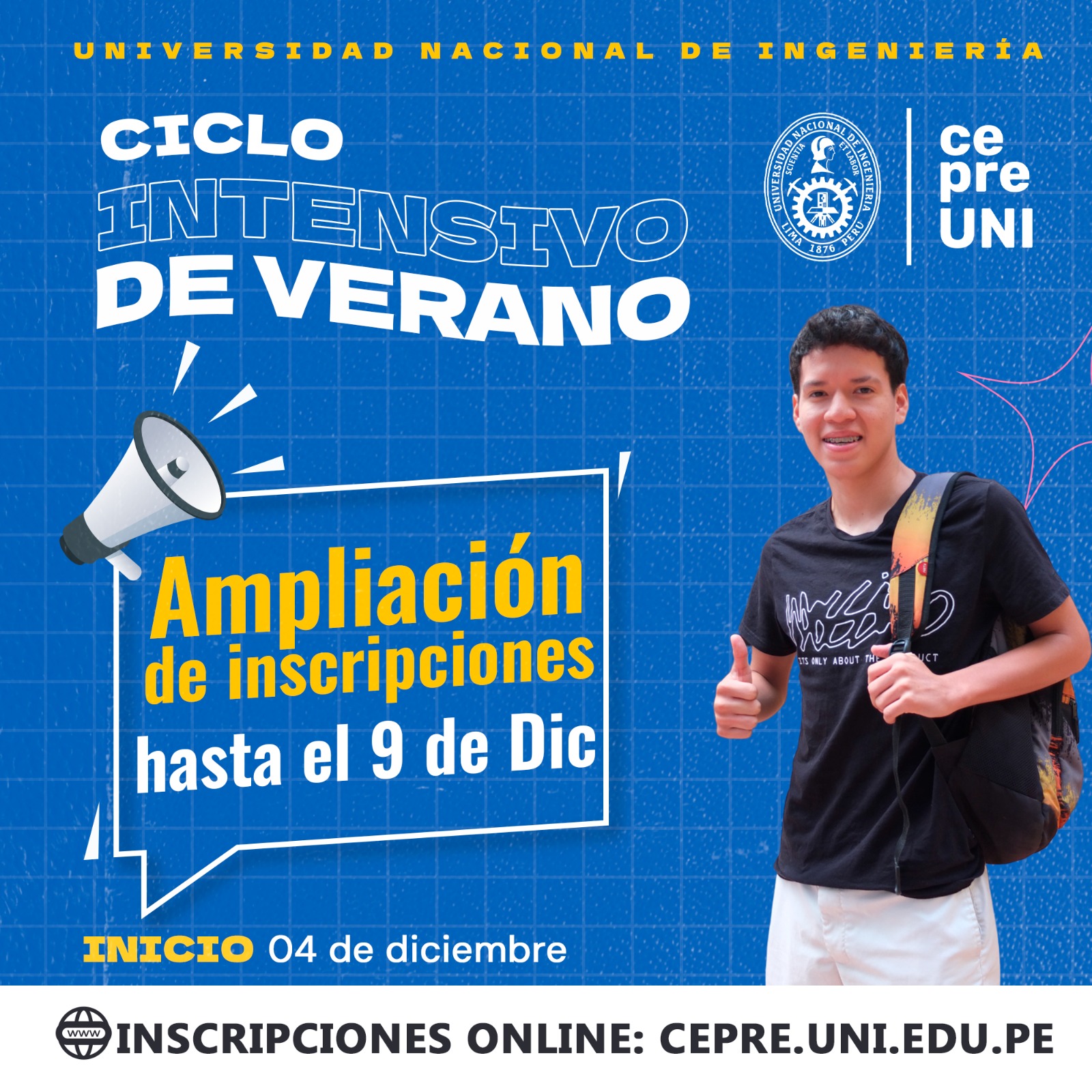 Ciclo Intensivo de Verano Ingreso Directo || CEPREUNI Ciclo Intensivo de Verano Ingreso Directo || CEPREUNI