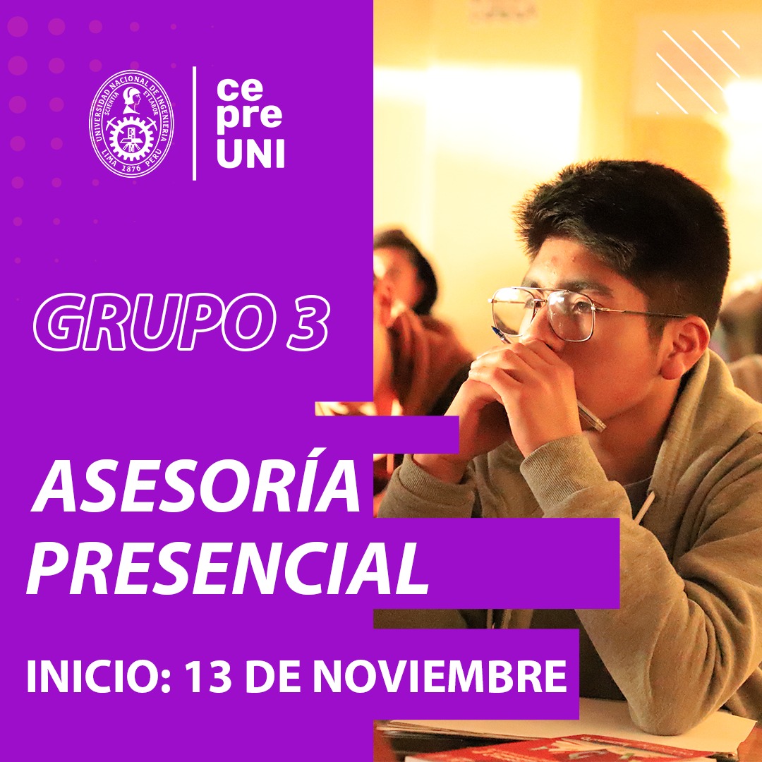 Asesorías Presenciales || CEPREUNI
